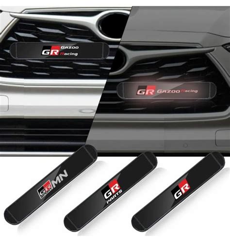 그릴 라이트 엠블럼 로고 자동차 외부 전면 트림 발광 Led 조명 배지 도요타 코롤라 크로스 크라운 Eti 티몬