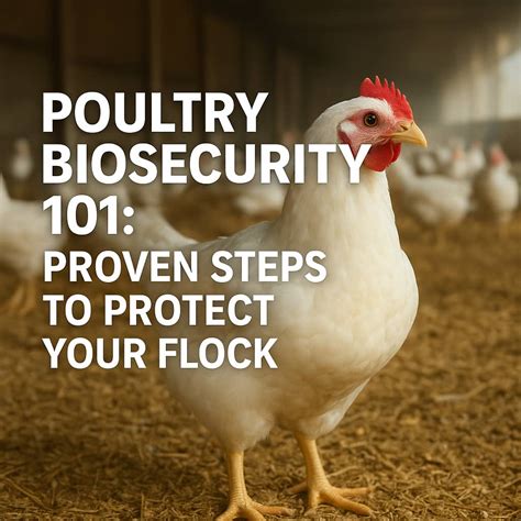 Poultry Biosecurity 101 Proven Steps To Protect Your Flock