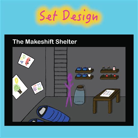 Artstation Set Design The Makeshift Shelter