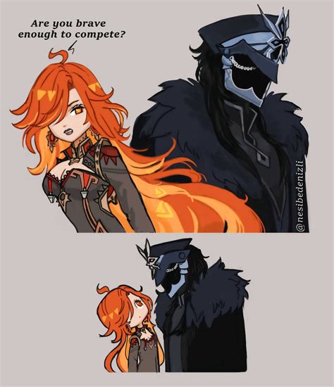 Mavuika And Capitano Genshin Impact Drawn By Nesibedenizli Danbooru