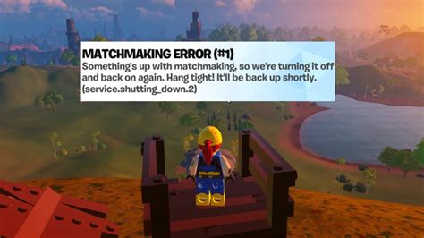How To Fix The LEGO Fortnite Matchmaking Error Esports Gg