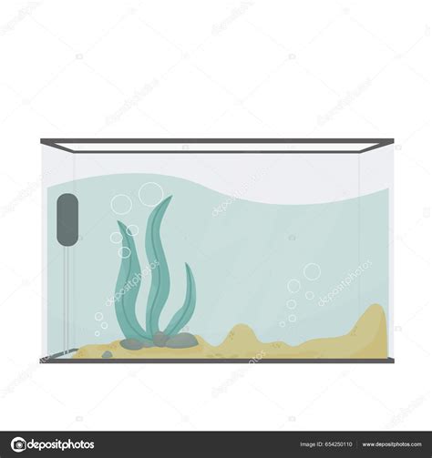 空水族馆水箱里的水矢量卡通画图库矢量图作者 Krooshart 654250110