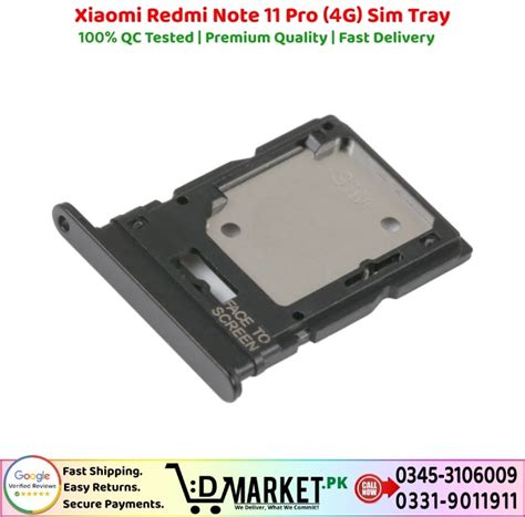 Xiaomi Redmi Note Pro G Sim Tray Original