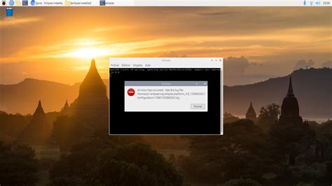 Java Eclipse Installation Error An Error Has Occurred See The Log File Stack Overflow