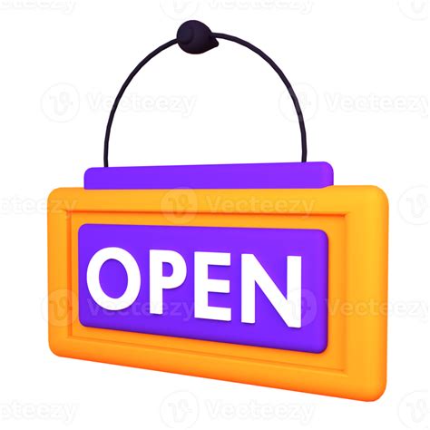 3d Illustration Open Object 23743803 Png