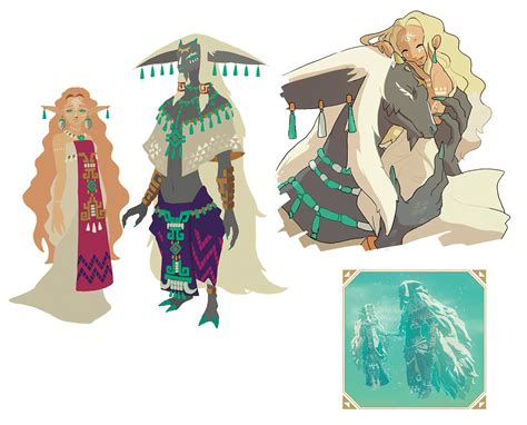 Rauru And Sonia Concepts The Legend Of Zelda Tears Of The Kingdom Art Gallery