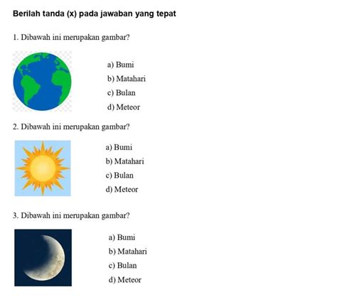25 Soal Ipa Sdlb Kelas 6 Di Slb