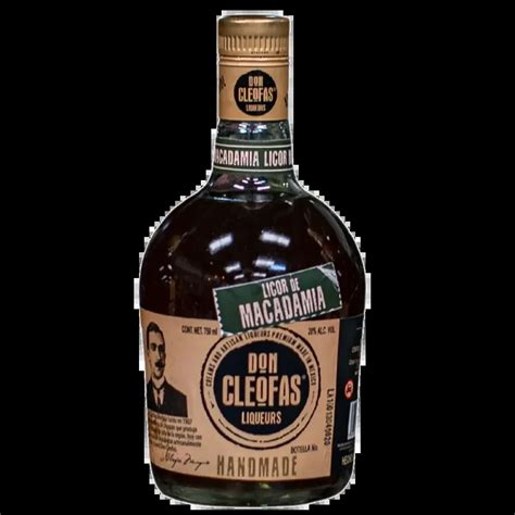 Don Cleofas Licor De Macadamia Charanda