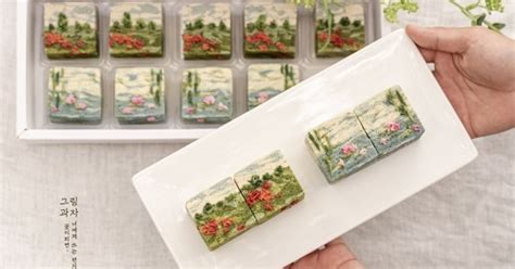 고급제과회사 그림과자 명화쌀찜카스테라 출시