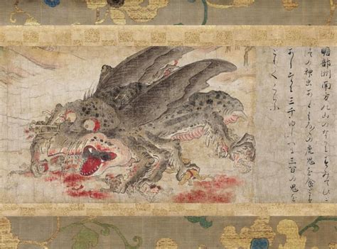 Shinchū The Divine Insect Devouring A Horde Of Demons From The