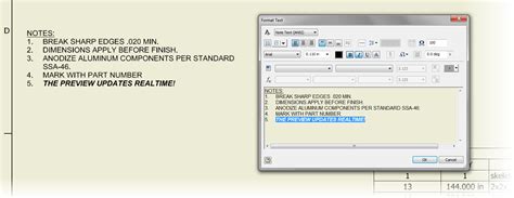 The Preview On Your Drawing You Can See Your Results As You Type