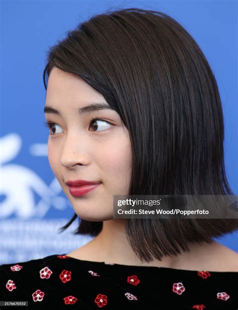 Japanese Actress Suzu Hirose Attends The The Third Murder Photocall