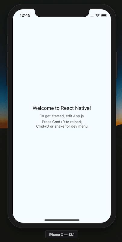 ios simulator for react native downhfiles