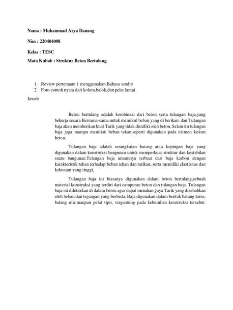 Tugas 22 008 Muhammad Arya Danang Pdf Seni Sains And Matematika