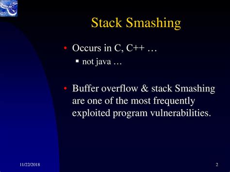 Defending Against Stack Smashing Attacks Ppt Download