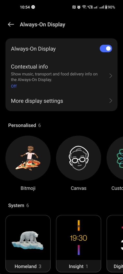 How To Turn The Always On Display Aod On Or Off On Your Android Phone Or Tablet
