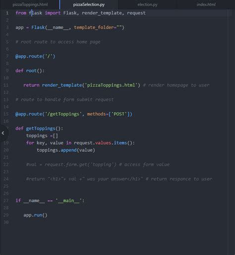 Solved Develop A Simple Html Form And A Flask Python Web App