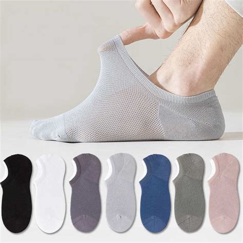 Plus Size Sweat Wicking No Show Socks7 Pairs Plusock
