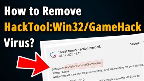 How To Remove Hacktoolwin32gamehack Easy Tutorial Youtube