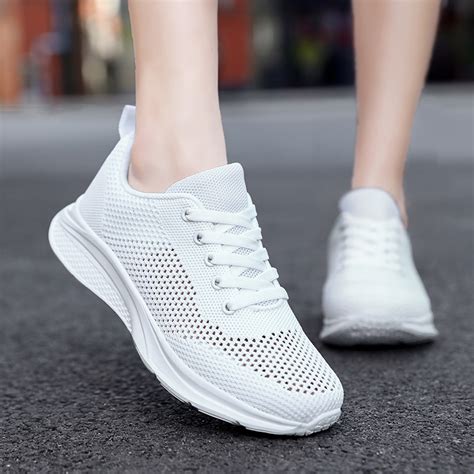 Caicj98 Womens Running Shoes Womens Slip On Loafers Shoes Sneakers
