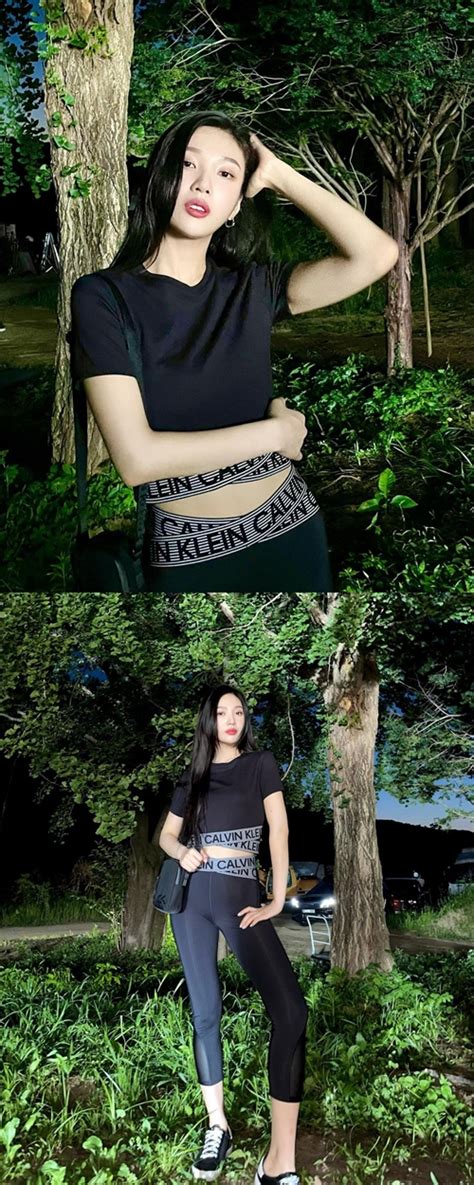 레드벨벳 조이 개미허리로 레깅스룩도 소화 큐티·섹시 매력 헤럴드 Pop