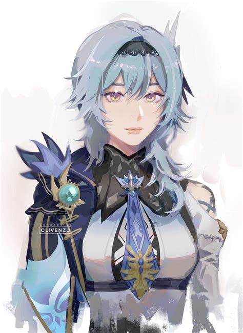 Artstation Eula Genshin Impact