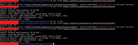 Git Occasional Gnutls Handshake Error Ask Ubuntu