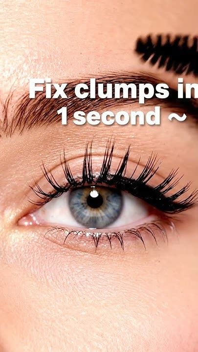 Natural Eyelash Clump Fix Youtube