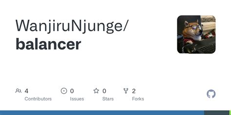 Github Wanjirunjungebalancer