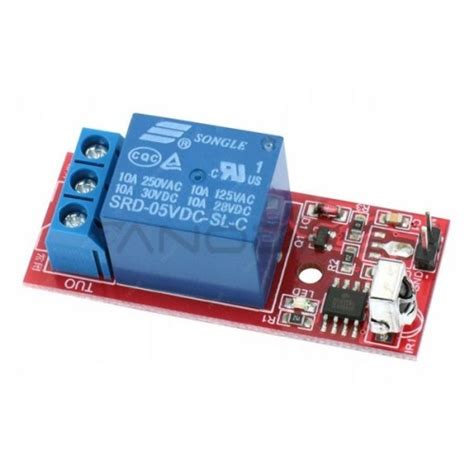 Module 1 Relay 12v 10a With Ir Remote Control Arduino