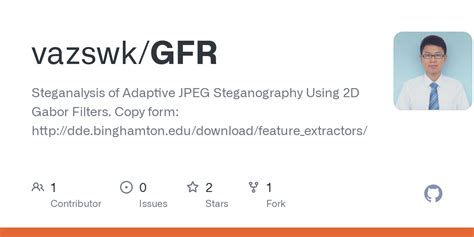 Github Vazswkgfr Steganalysis Of Adaptive Jpeg Steganography Using