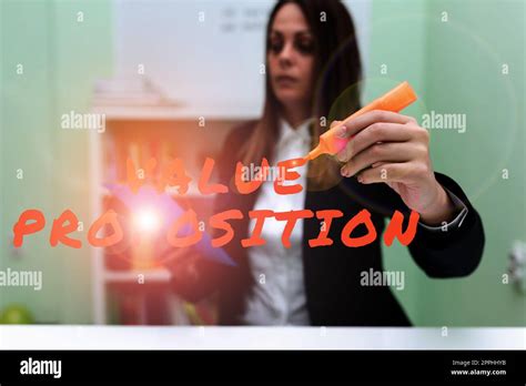 Text Caption Presenting Value Proposition Business Showcase Service Make Company Or Product