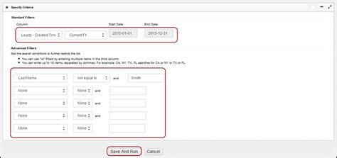 Creating Custom Reports