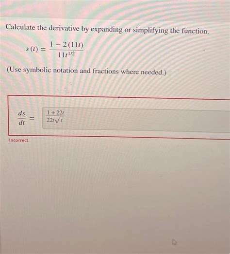 Solved Calculate The Derivative By Expanding Or Simplifying