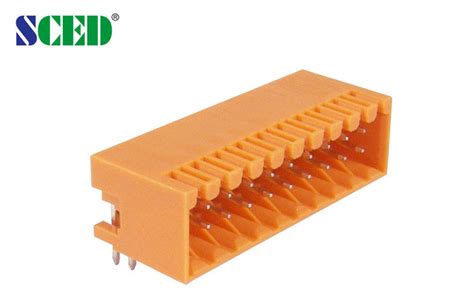 150v 8a 3 50mm Pluggable Terminal Block Connector With Double Levels