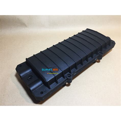 กล่องต่อสาย ไฟเบอร์ออฟติคภายนอก 12 คอ Outdoor Fiber Optic Closure Shopee Thailand