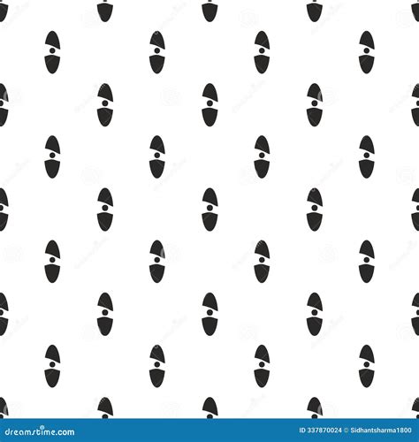 Seamless Small Pattern Repeated Design On White Background Stock