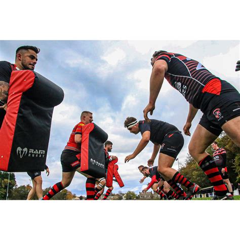 Ram Rugby Single Wedge Hit Shield Small Ram Rugby Decathlon