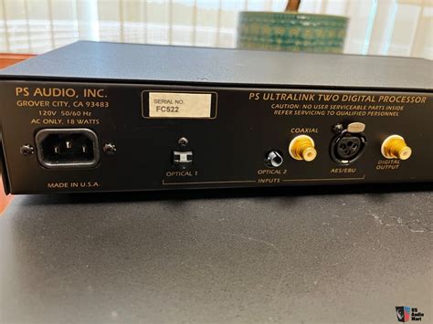 Ps Audio Lambda Two And Ultra Link Processor Dac Photo 3996351 Us Audio Mart