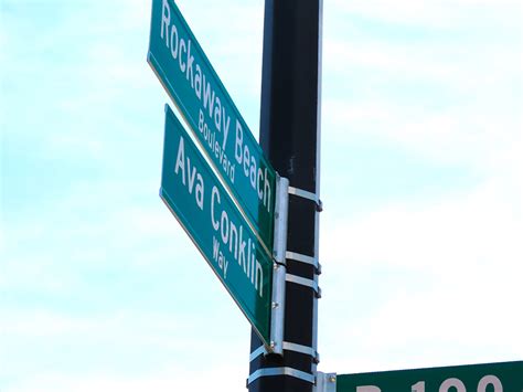 Honoring Ava Conklin Way The Rockaway Times