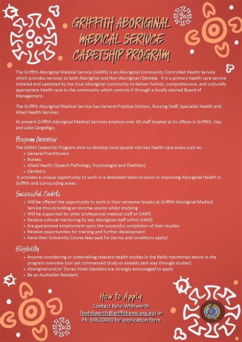 Cadetship Program Griffith Ams