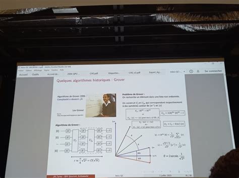 Ali Abbassi On Linkedin Day1summerschool Algebra Quantumcomputing Linearalgebra
