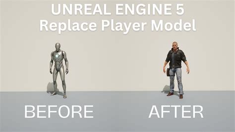 Unreal Engine 5 Quick Tutorials 1 Replace Player Model Youtube