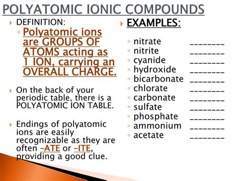 Ppt Multivalent Ionic Compounds Powerpoint Presentation Free Download Id 2760552