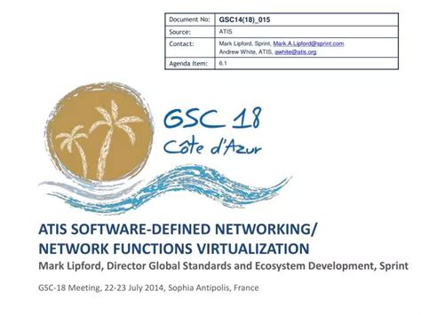 ppt atis software defined networking network functions virtualization powerpoint