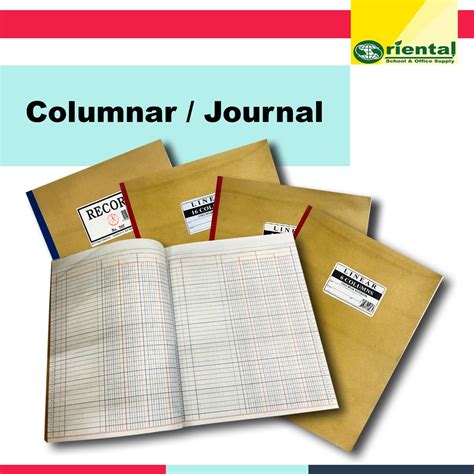 Linear Columnar Books Ledger Records And Journal Different Numbers Of Columns Sold Per Book