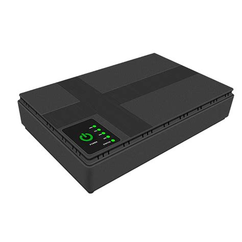 Mini DC UPS Wifi Modem Ups 18650 Lithium Battery 10400mah Mini Uninterruptible Power Supply