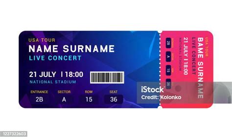 음악 이벤트 콘서트 티켓 템플릿입니다 티켓 파티 디자인 전단지 패스 티켓 티켓에 대한 스톡 벡터 아트 및 기타 이미지 티켓 공연 전시회 Istock
