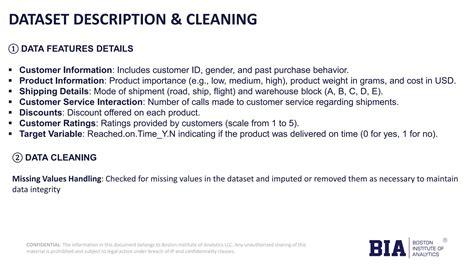 Predicting E Commerce Product Delivery Using Data Analytics Pdf