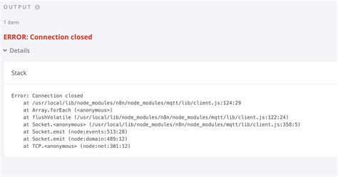Mqtt Credentials Error Questions N8n Community
